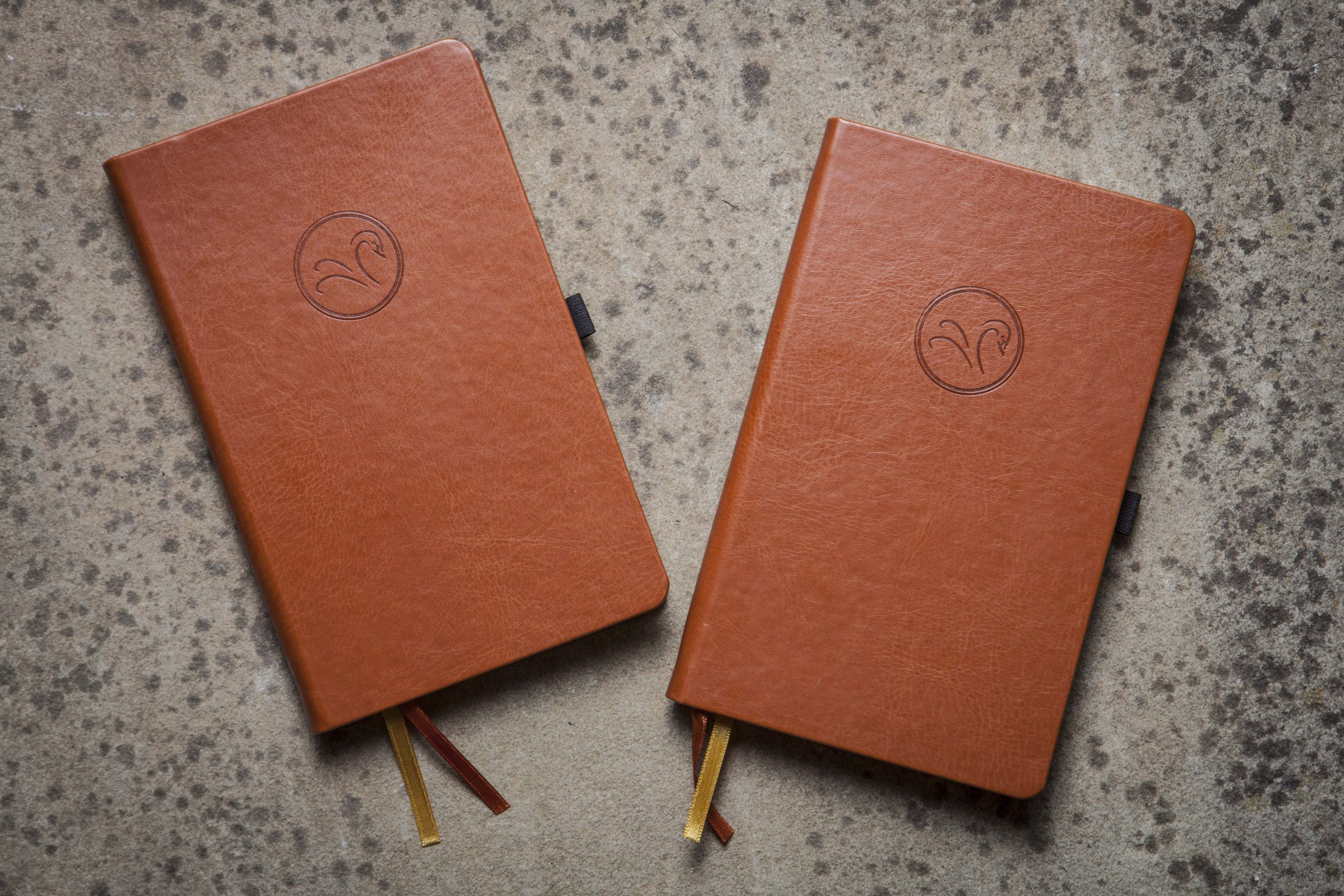 Black Swan Leather Notebook - Tommy Banks