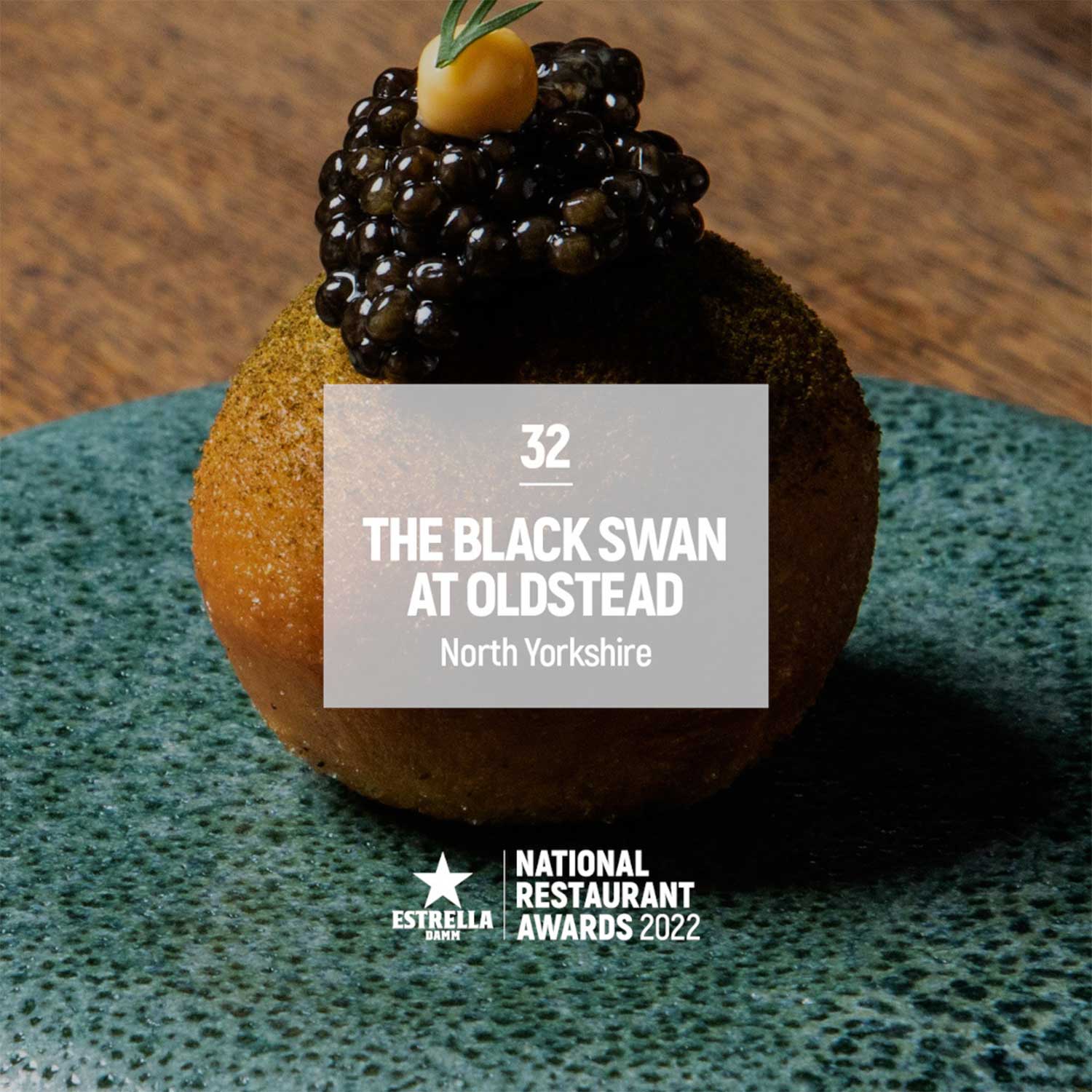 The Black Swan Scoops Coveted Spot In 2022 National Restaurant Awards ...