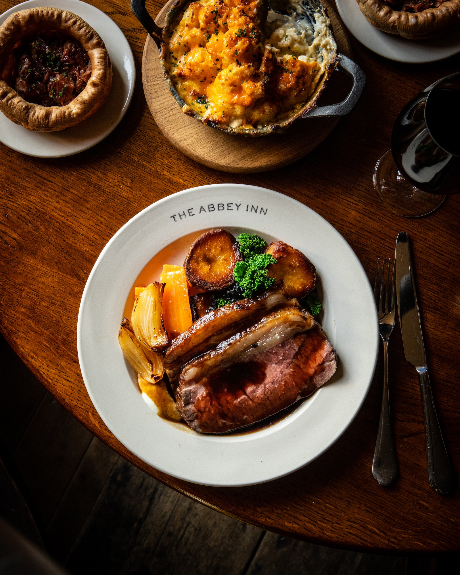 Sunday Lunch for Two at The Abbey Inn - Email Voucher - Tommy Banks